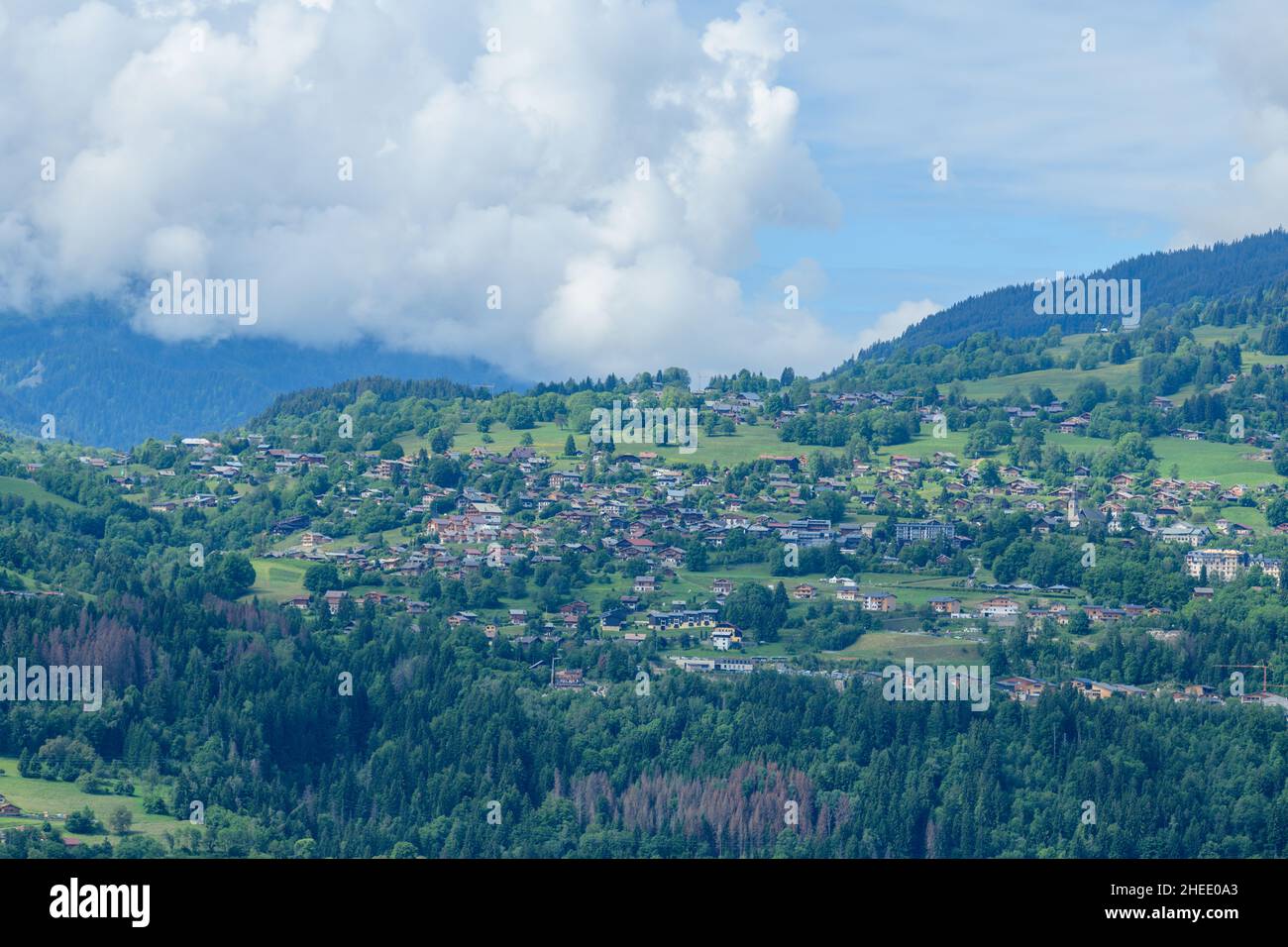 Combloux france hi-res stock photography and images - Alamy