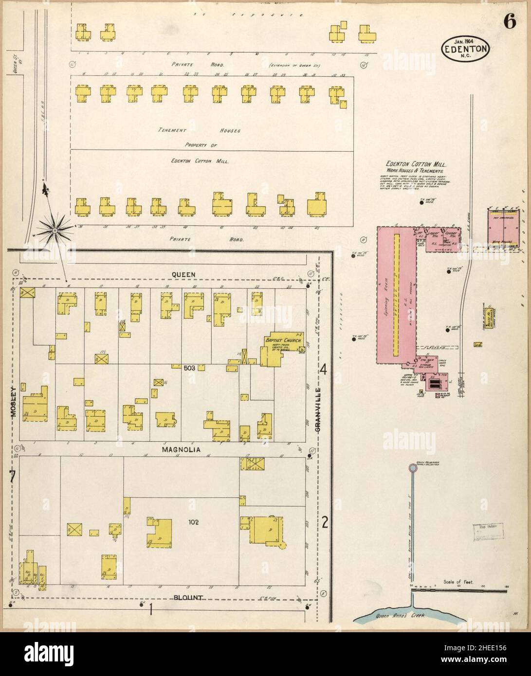 Map of edenton hi-res stock photography and images - Alamy
