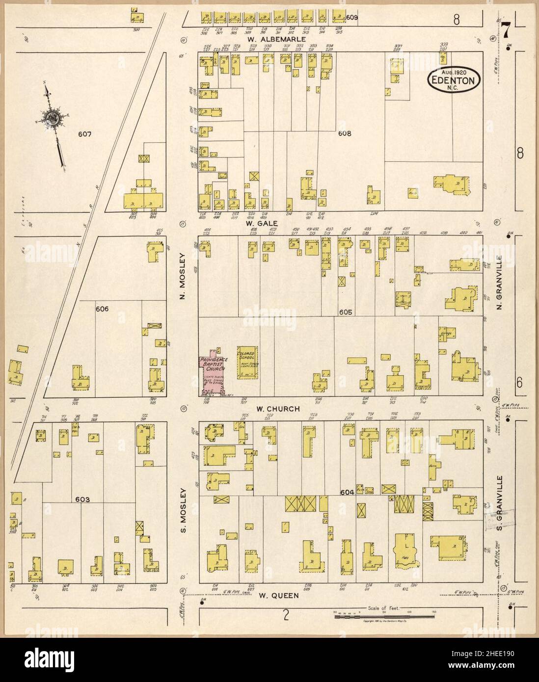 Map of edenton hi-res stock photography and images - Alamy