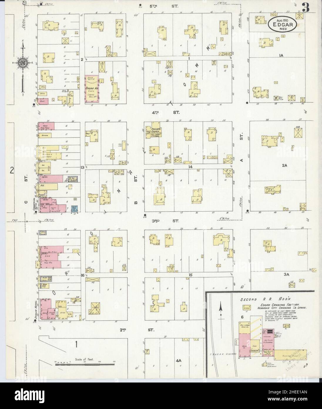 Edgar county map hi-res stock photography and images - Alamy