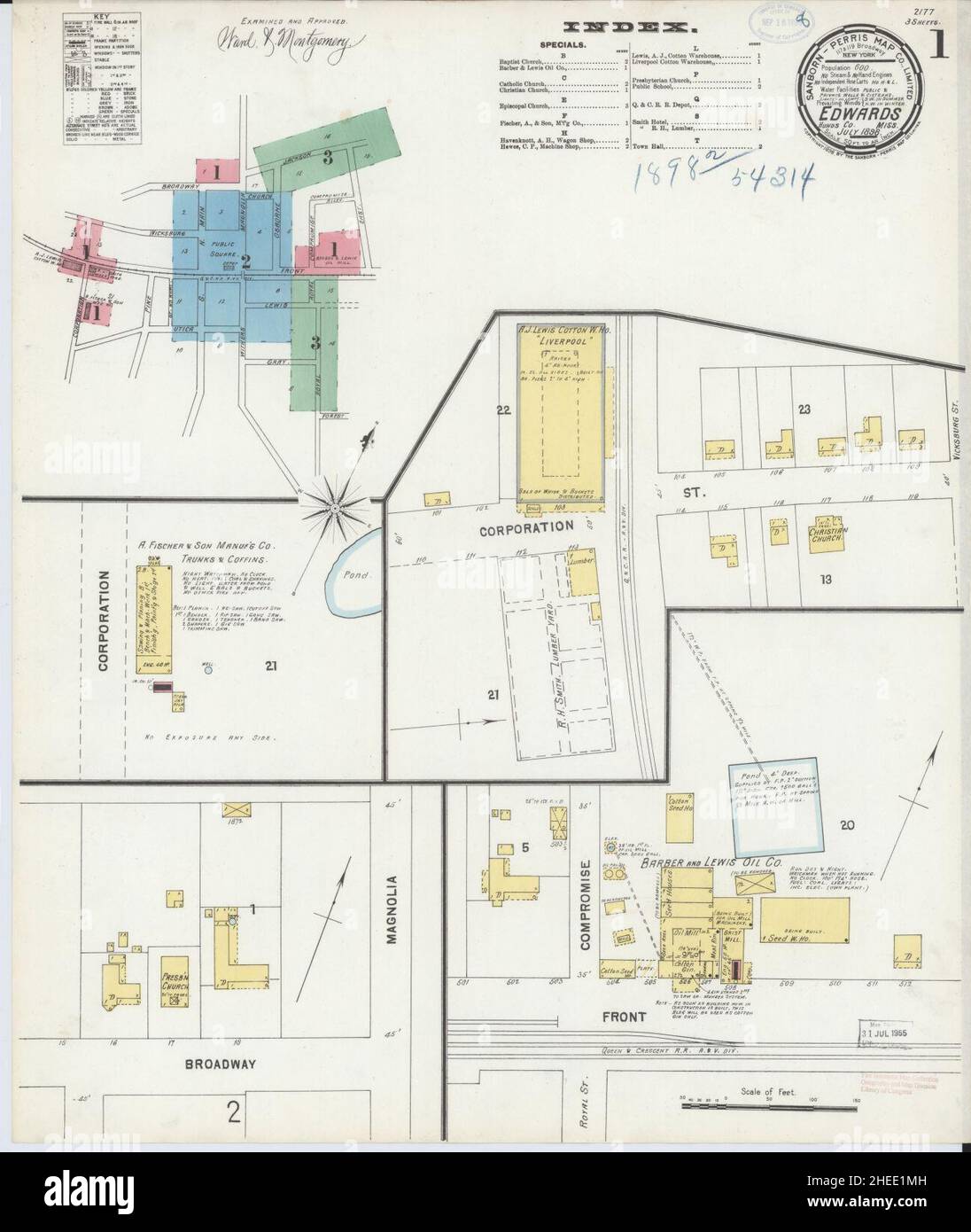Edwards mississippi map hi-res stock photography and images - Alamy
