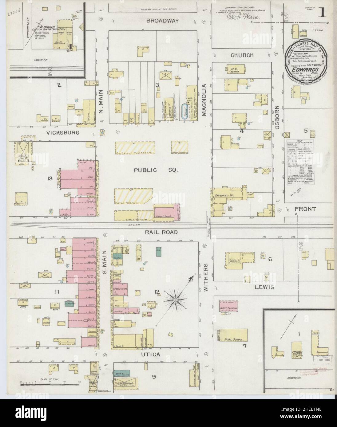 Edwards mississippi map hi-res stock photography and images - Alamy
