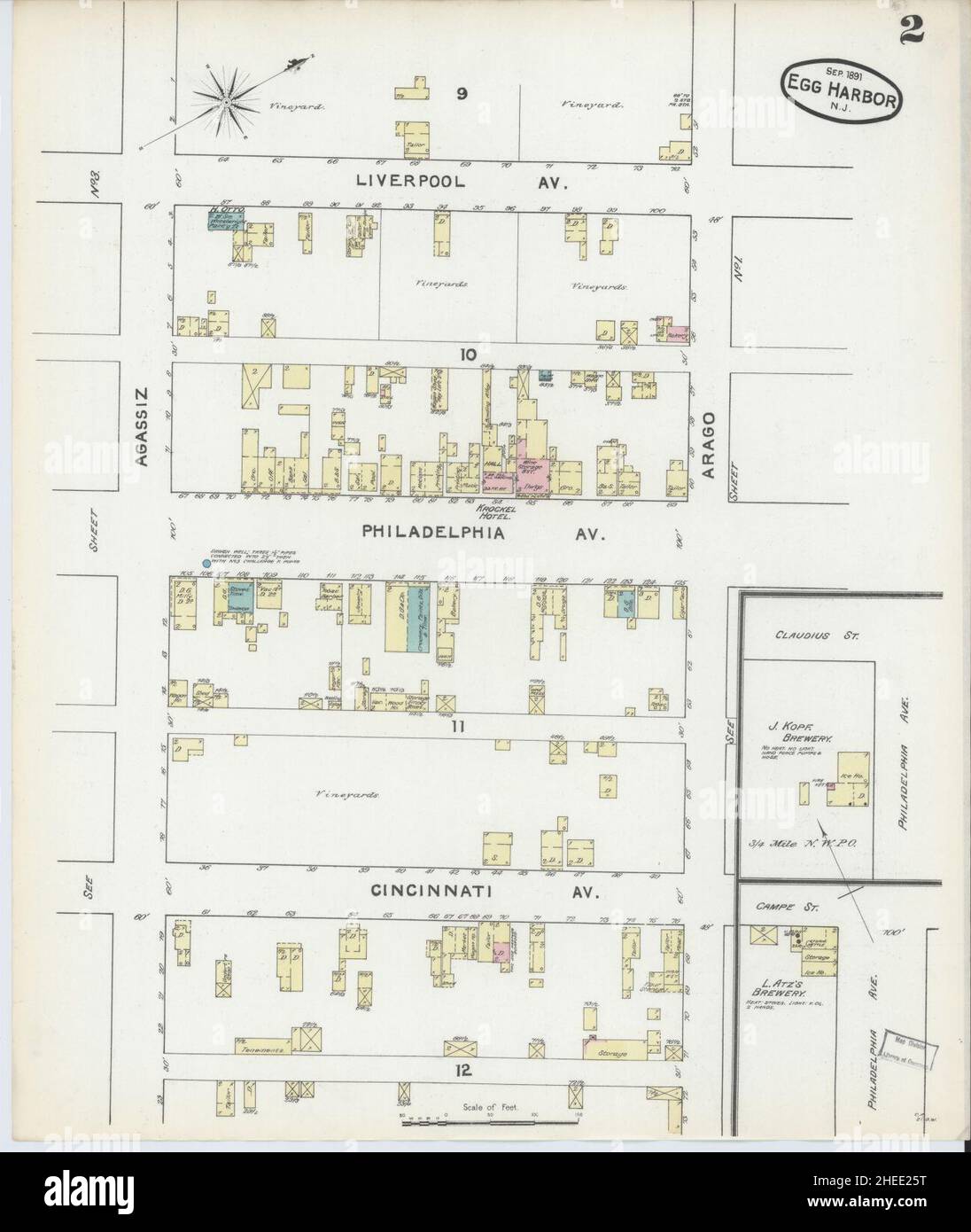 Map of egg harbor hi-res stock photography and images - Alamy