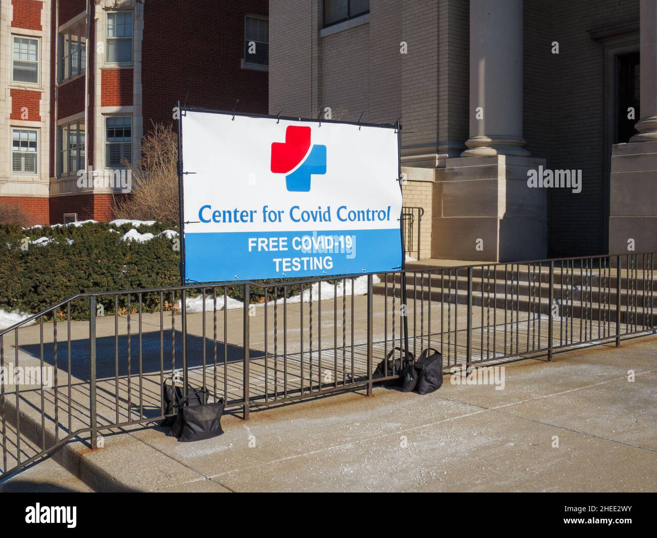 Test Center Sign High Resolution Stock Photography and Images - Alamy