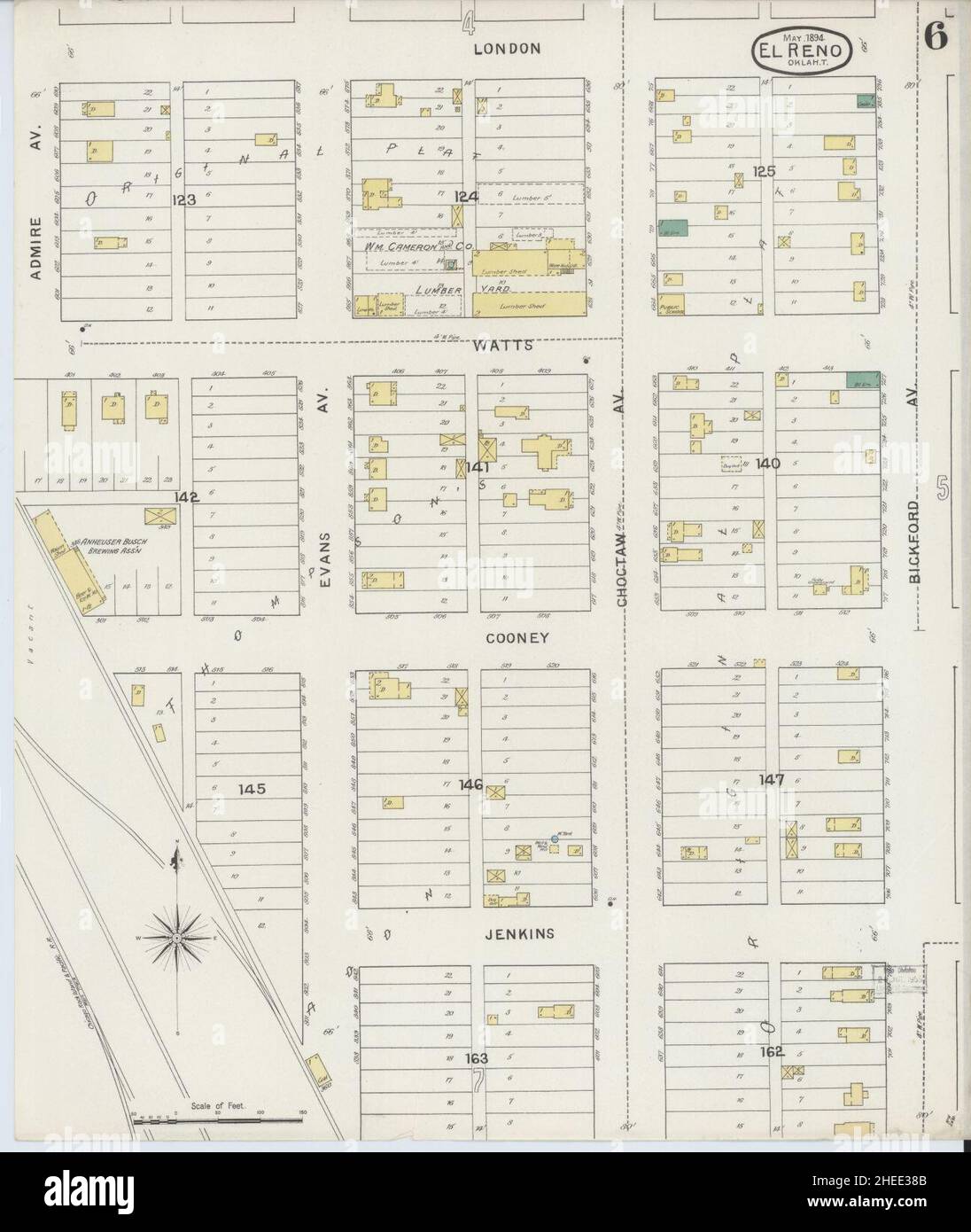 Reno oklahoma map hi-res stock photography and images - Alamy