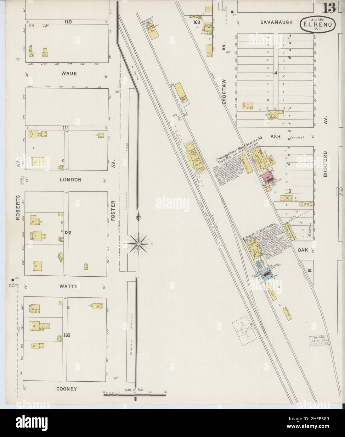 Reno oklahoma map hi-res stock photography and images - Alamy