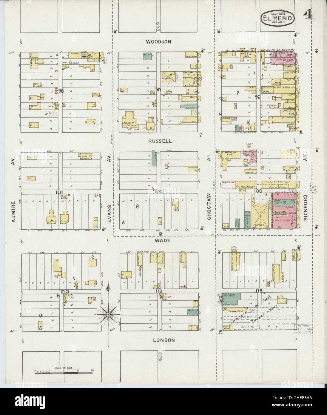 Reno oklahoma map hi-res stock photography and images - Alamy