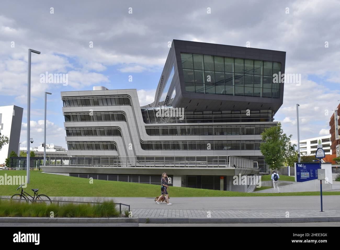 Library and Learning Center by Zaha Hadid architects, modern building ...