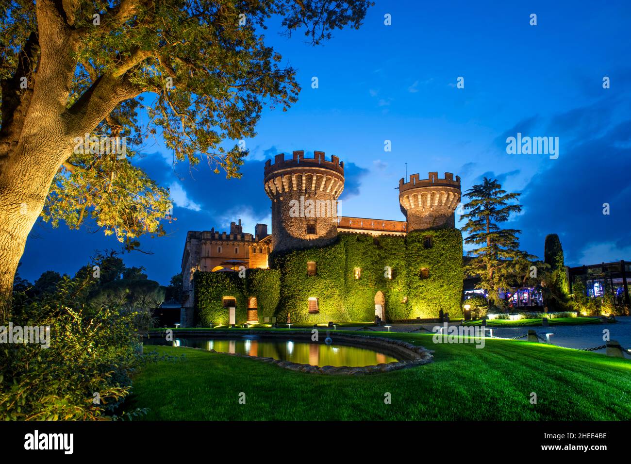 The Peralada castle is located in Peralada Catalonia Spain. It was ...