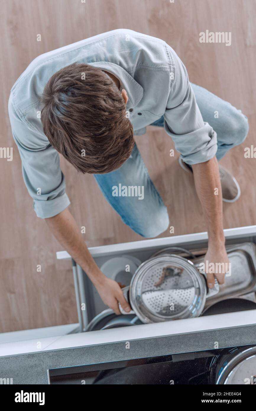 Retractable table hi-res stock photography and images - Alamy