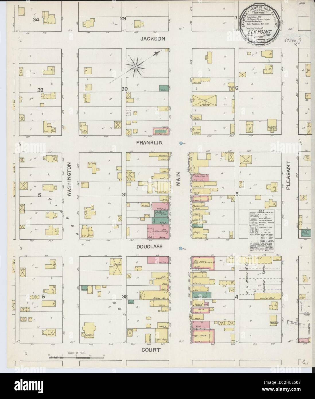Map of elk point hi-res stock photography and images - Alamy
