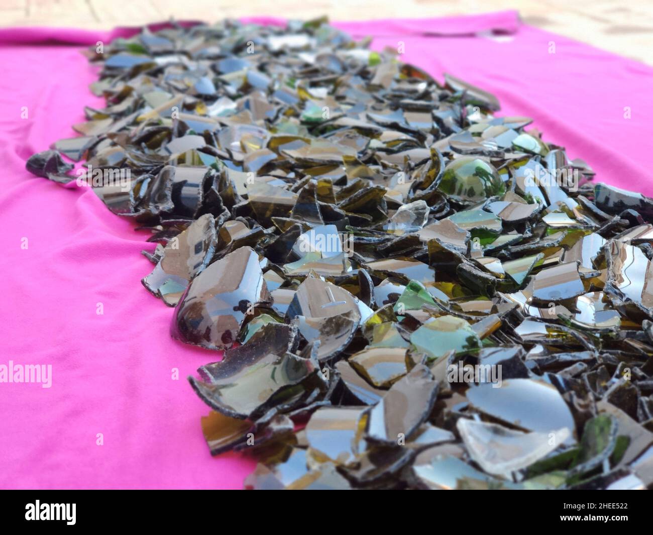 feet walking on broken glass, Glasswalking is a high impact dynamic ...