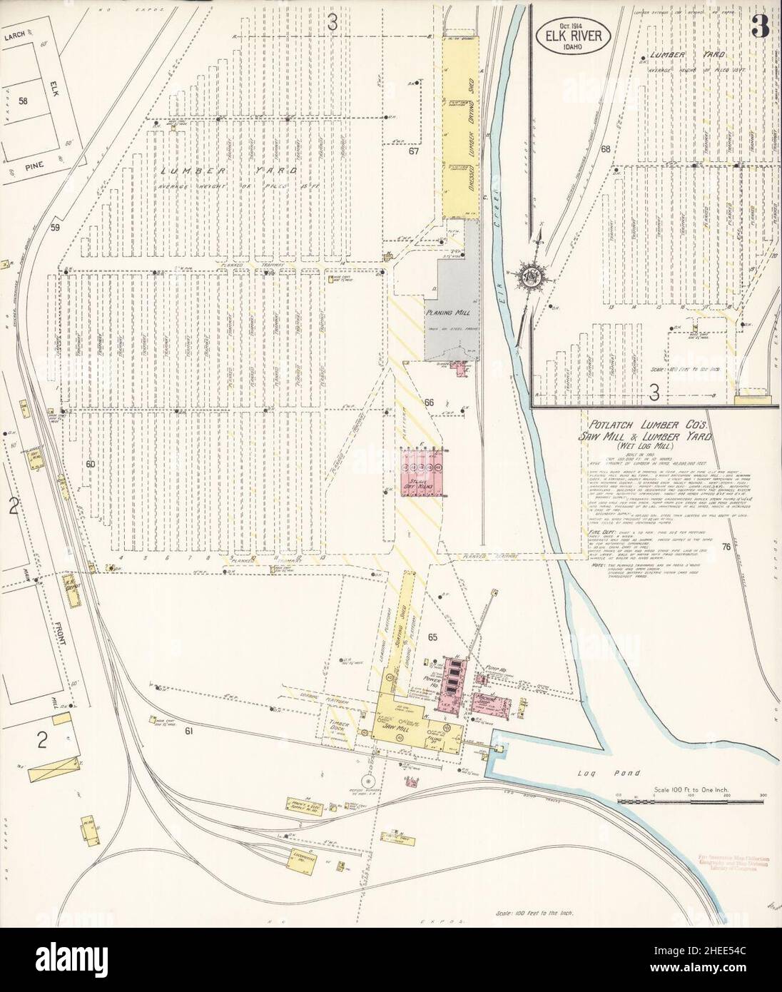 Clearwater county map hi-res stock photography and images - Alamy