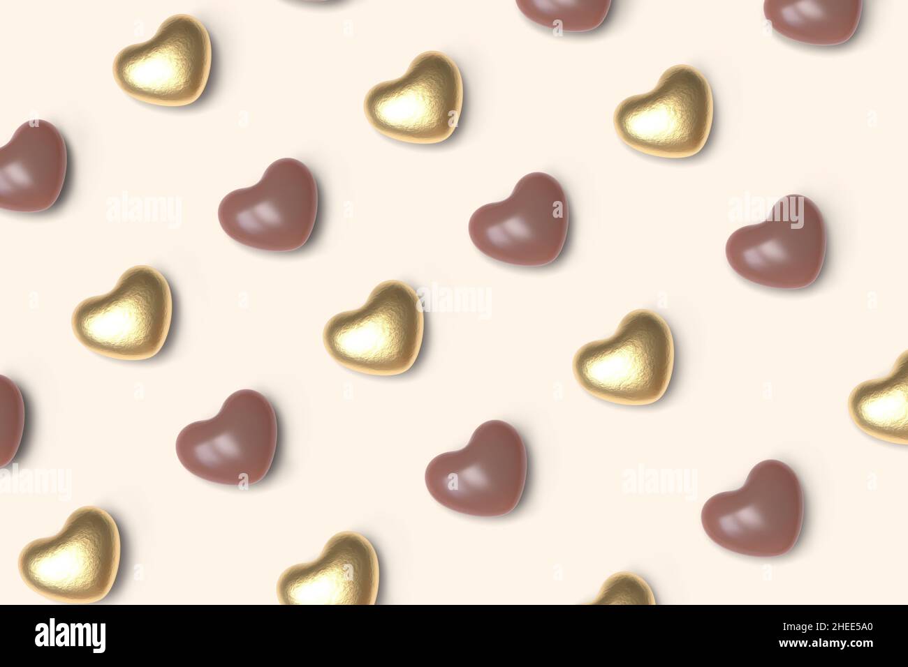 Chocolate Heart Wallpaper