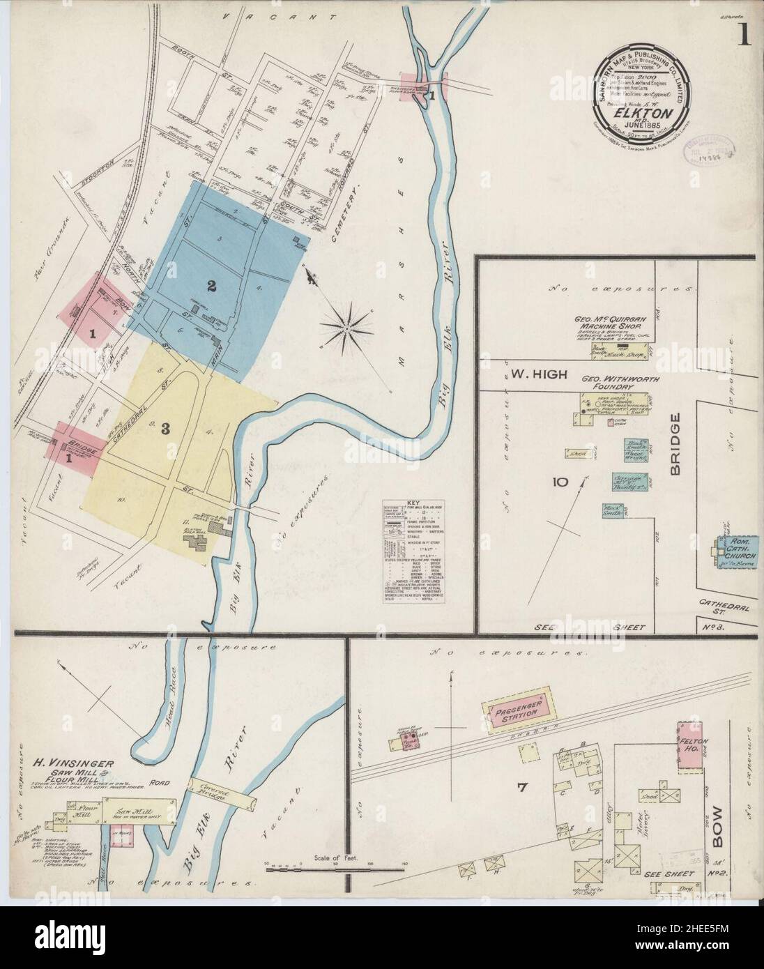 Map of cecil hi-res stock photography and images - Alamy