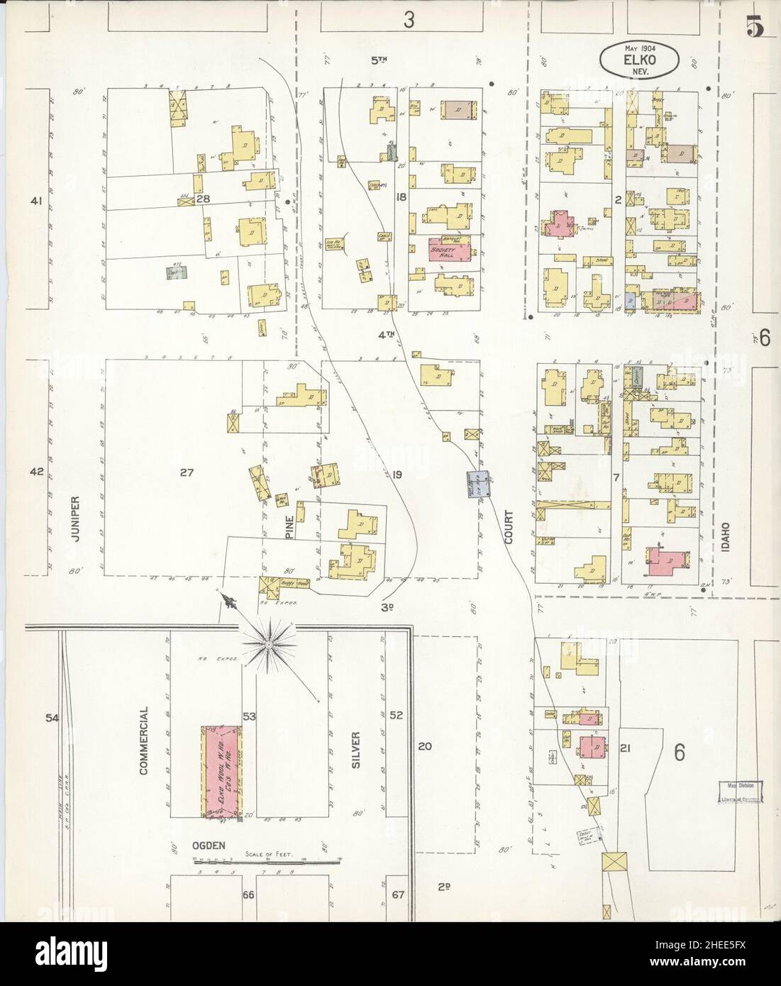 Elko county map hi-res stock photography and images - Alamy