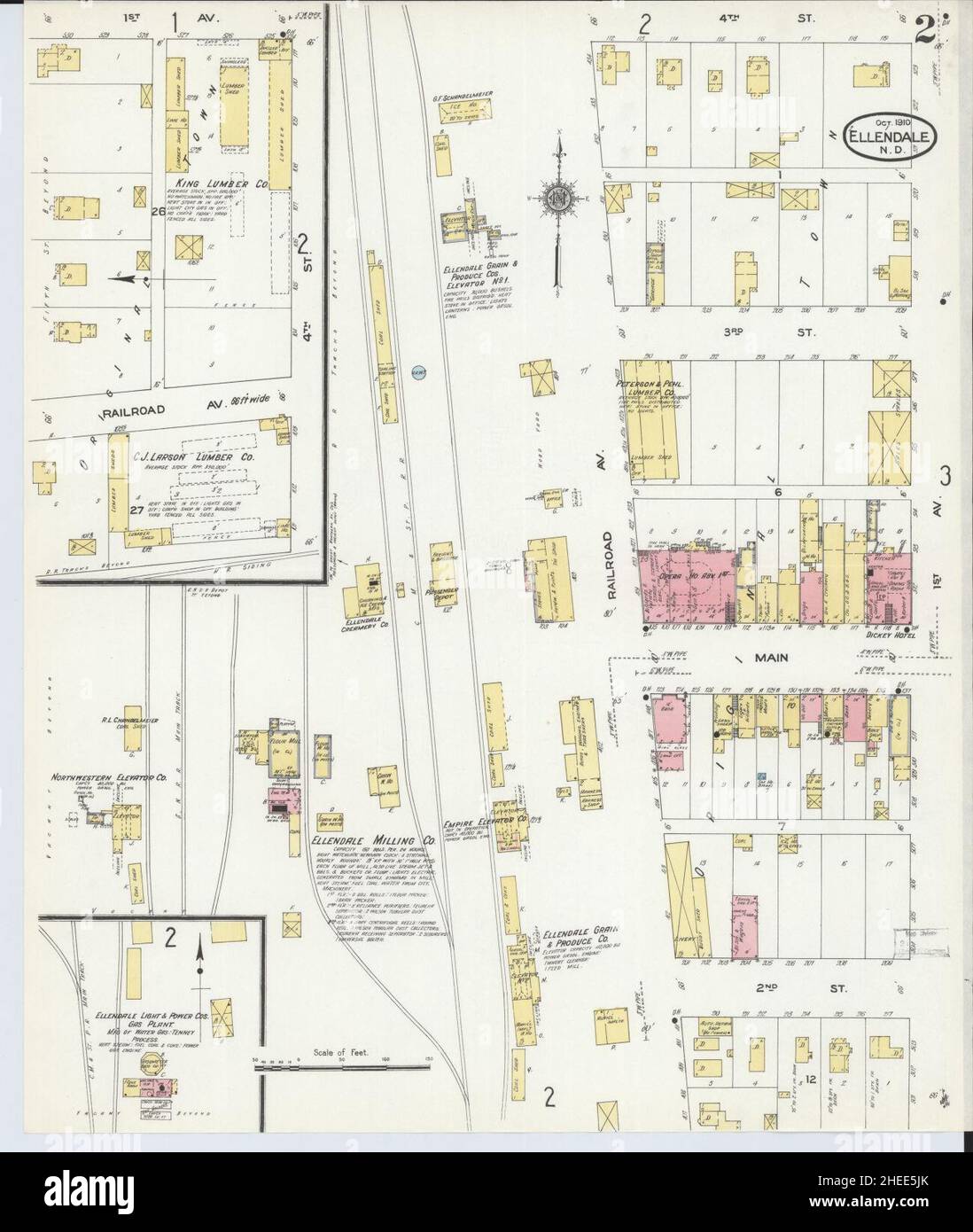 Map of dickey hi-res stock photography and images - Alamy