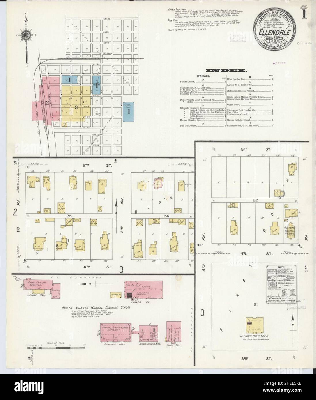 Map of dickey hi-res stock photography and images - Alamy