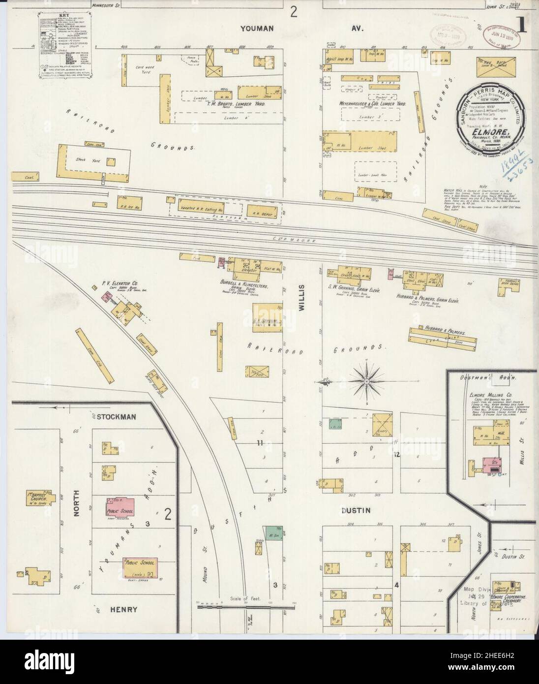 Map of elmore hi-res stock photography and images - Alamy