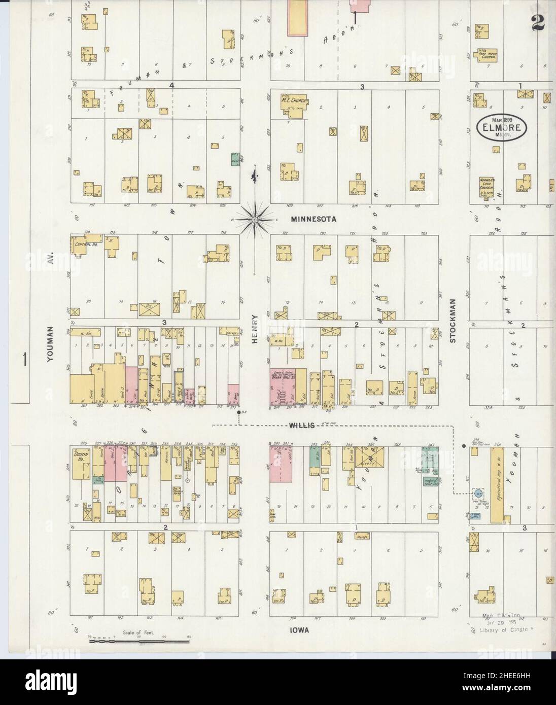 Map of elmore hi-res stock photography and images - Alamy