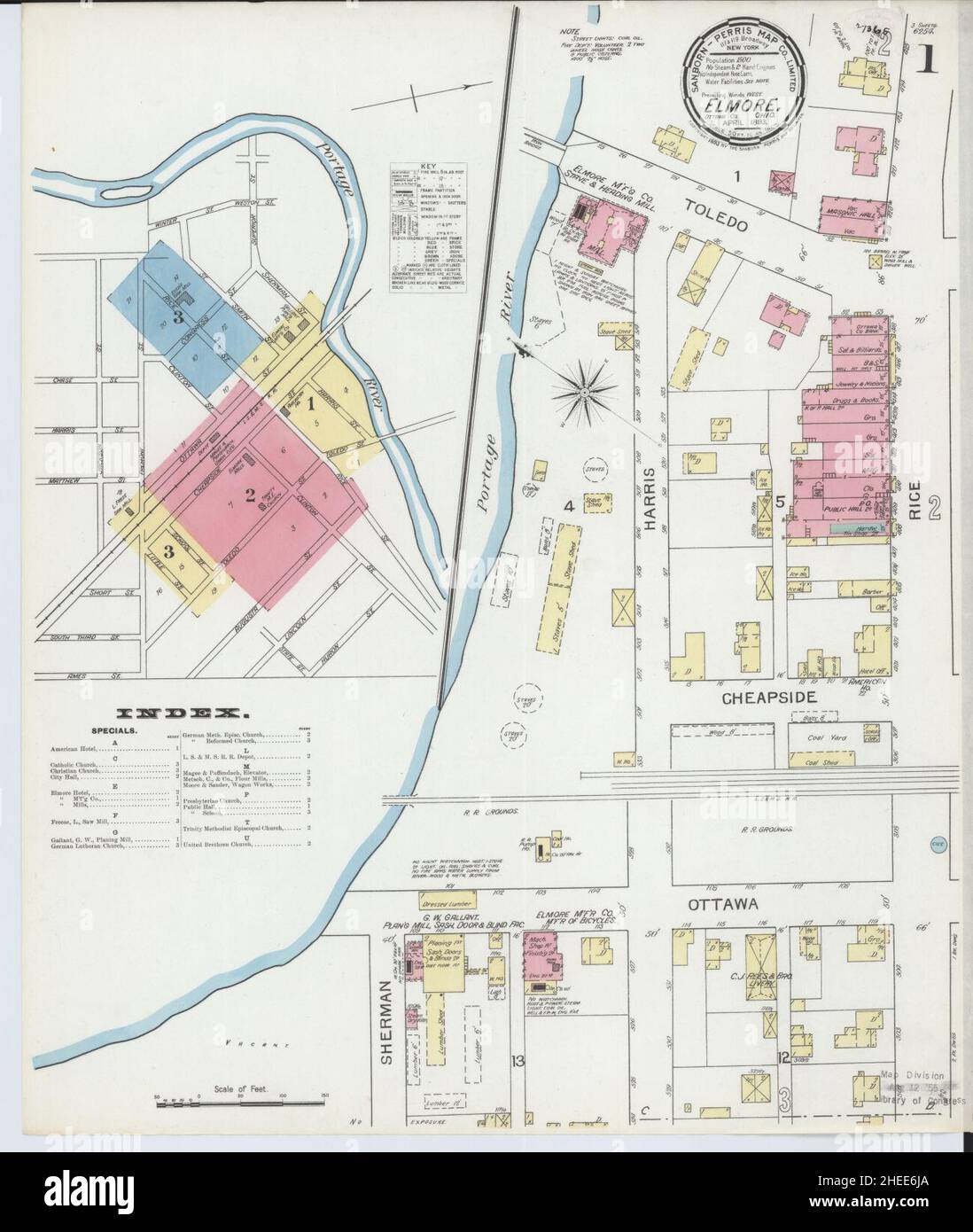 Map of elmore hi-res stock photography and images - Alamy
