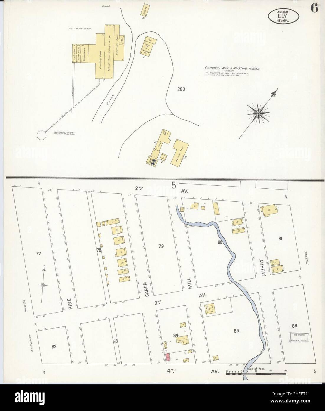 White pine county map hi-res stock photography and images - Alamy