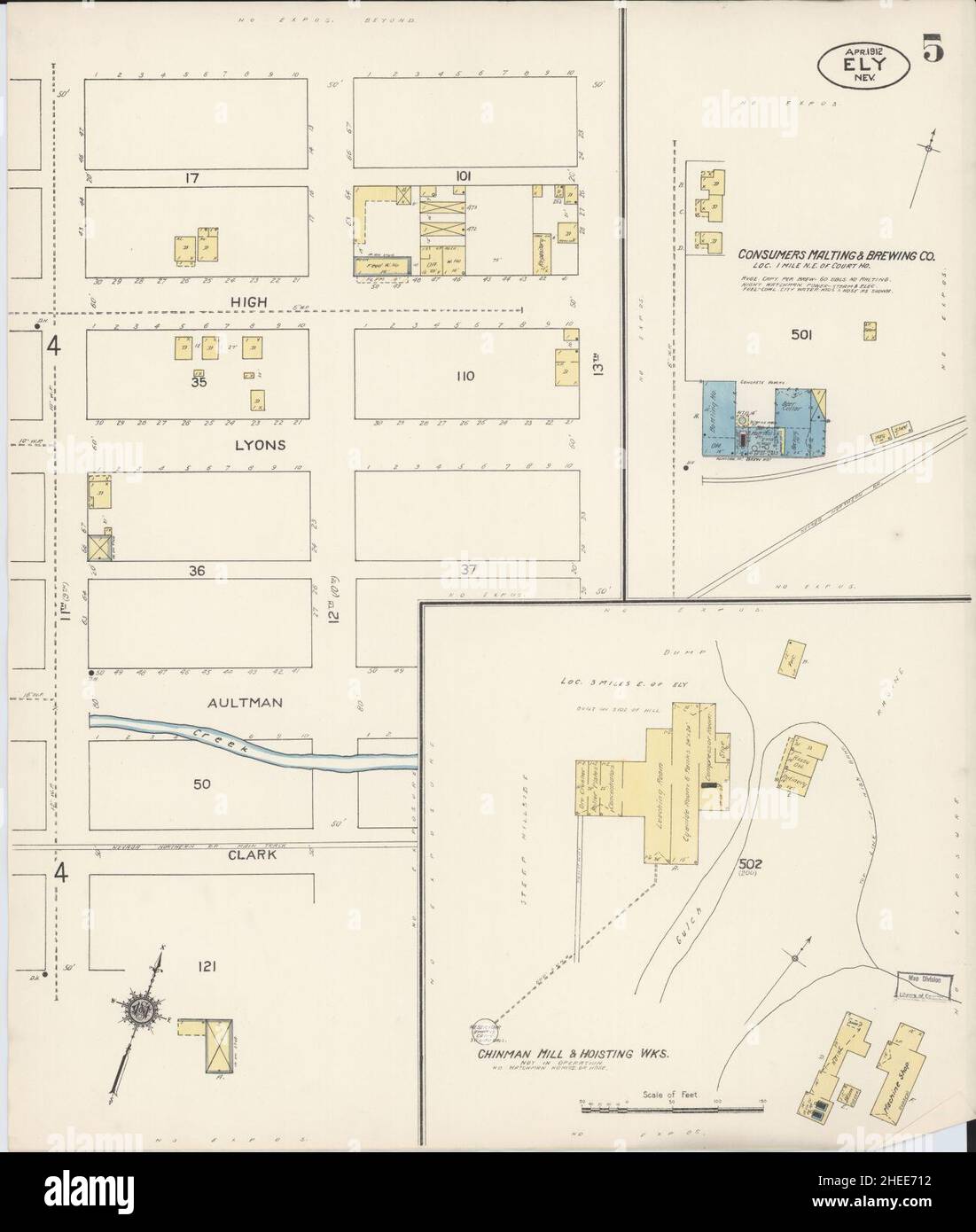 White pine county map hi-res stock photography and images - Alamy