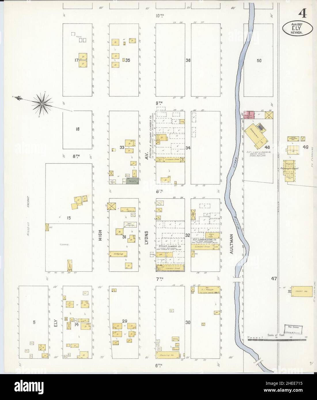 White pine county map hi-res stock photography and images - Alamy