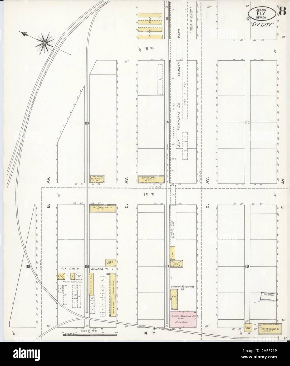 White pine county map hi-res stock photography and images - Alamy
