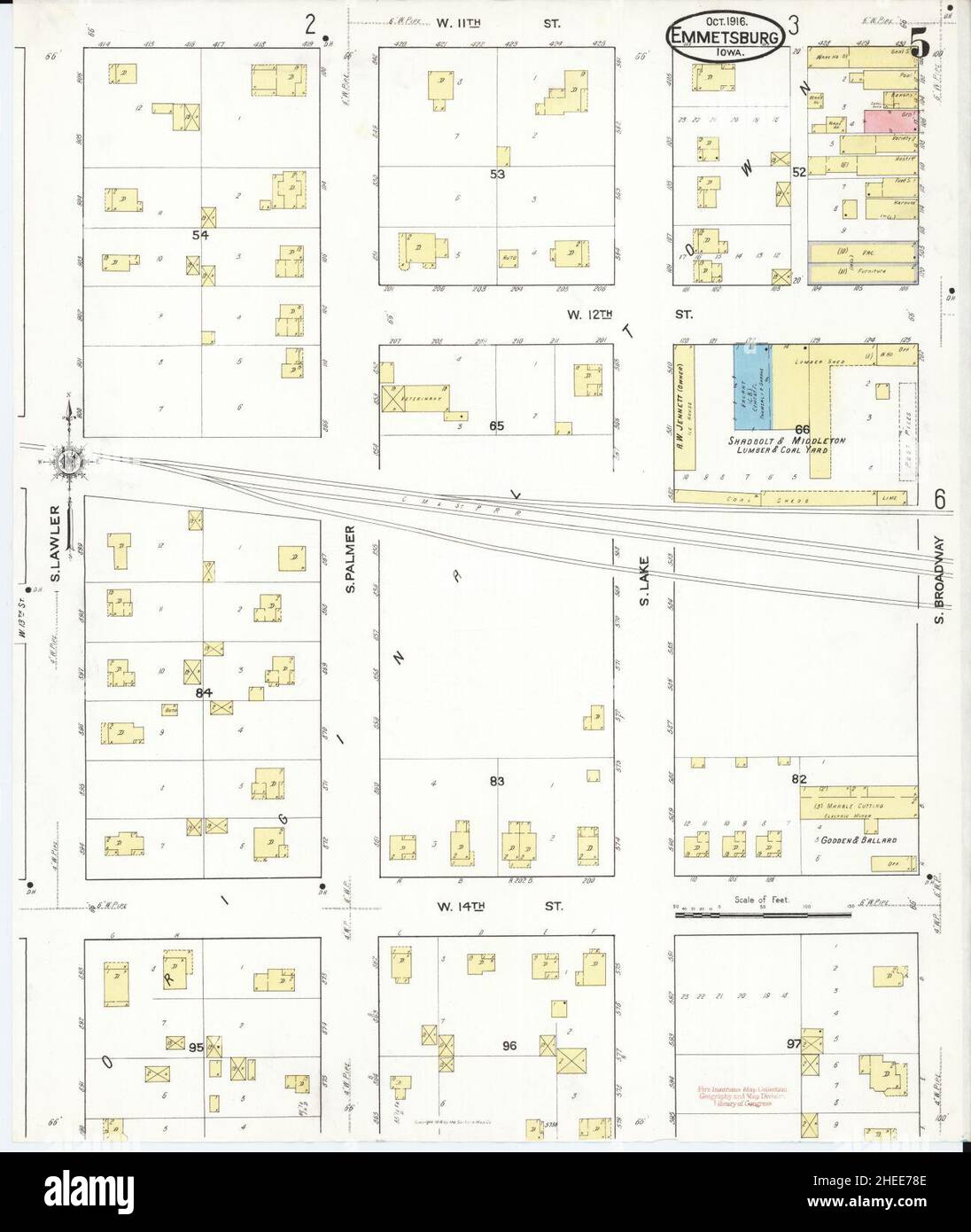 Palo alto county map hi-res stock photography and images - Alamy