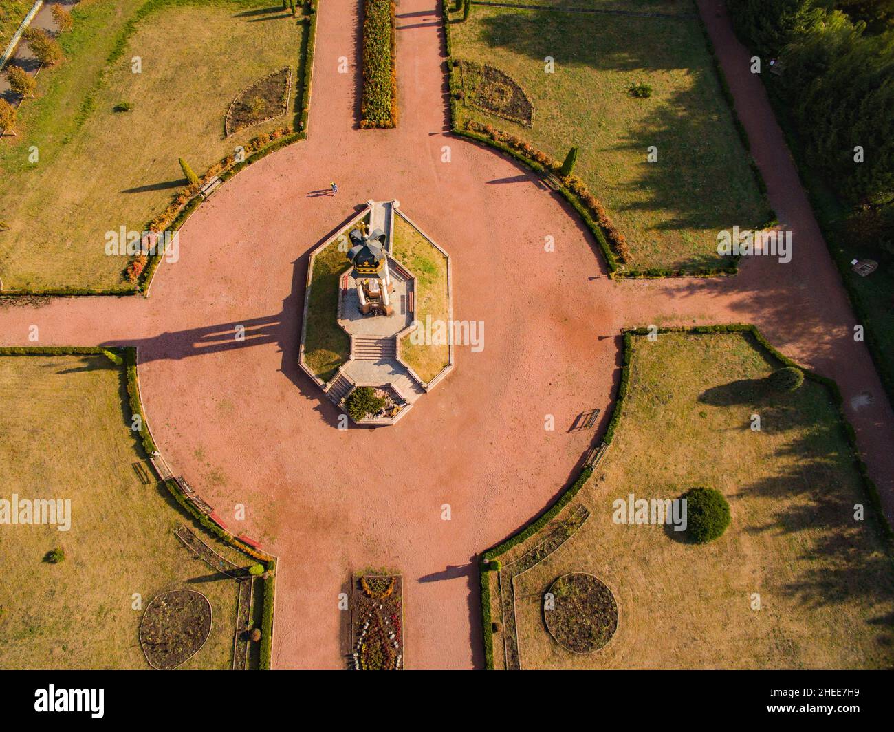 Aerial View Photo of the Marian Spiritual Center Zarvanytsia Stock ...