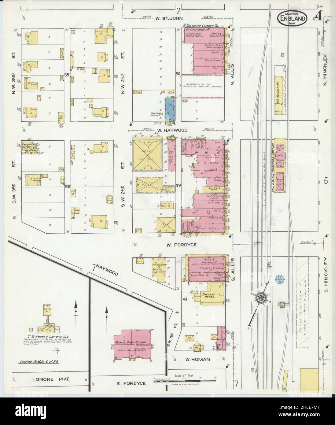 Lonoke county map hi-res stock photography and images - Alamy