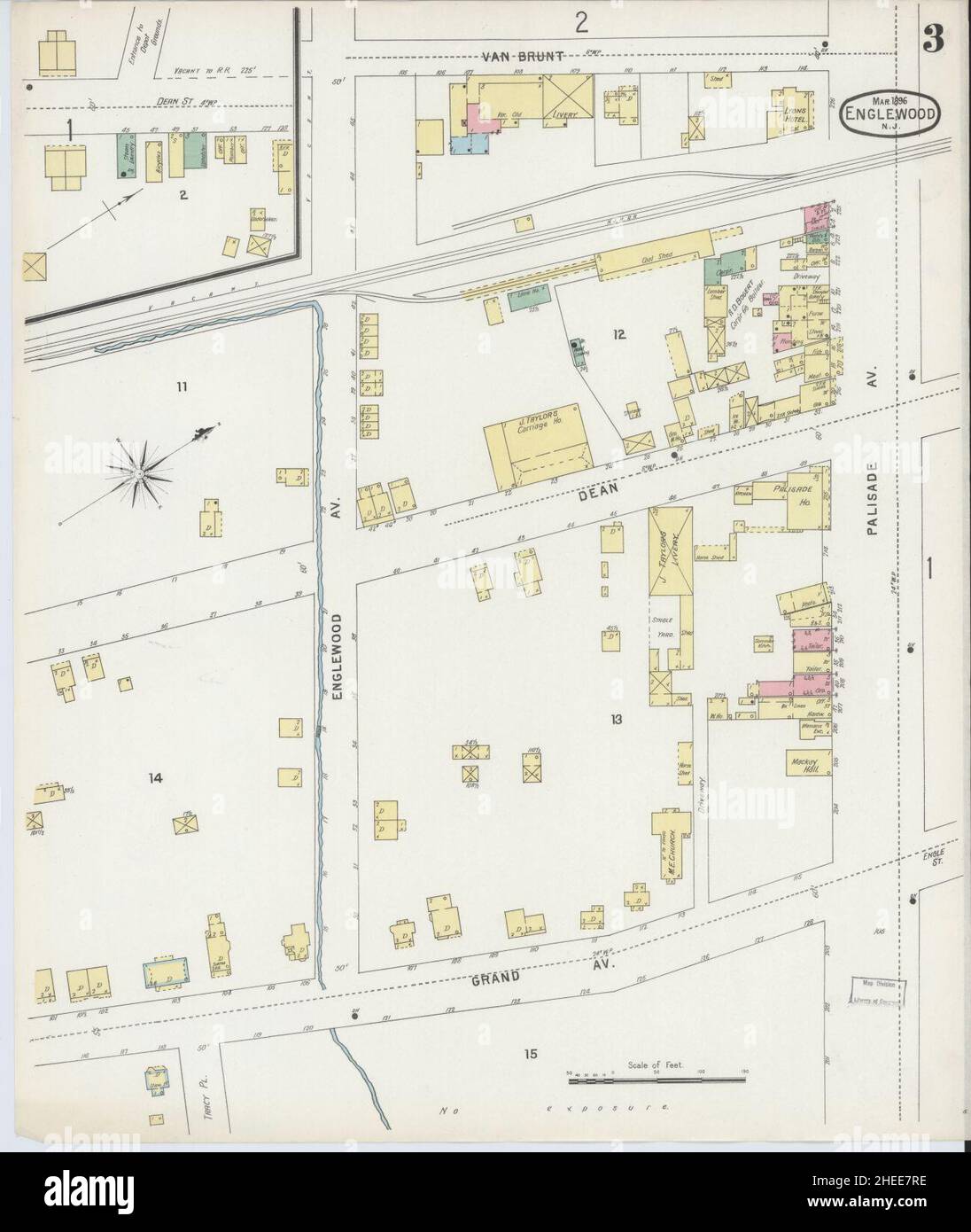 Bergen county map hi-res stock photography and images - Alamy