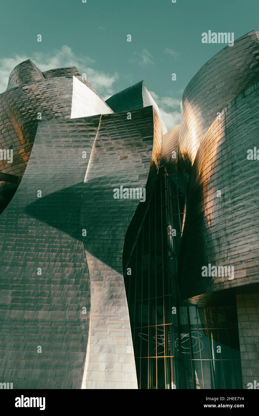 Titanium frank gehry hi-res stock photography and images - Alamy