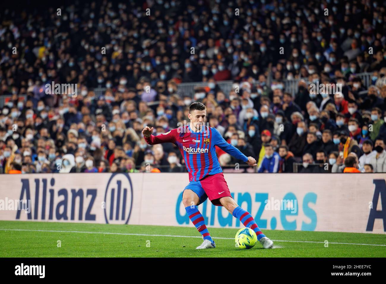 BARCELONA - DEC 18: Clement Lenglet in action during the La Liga match ...