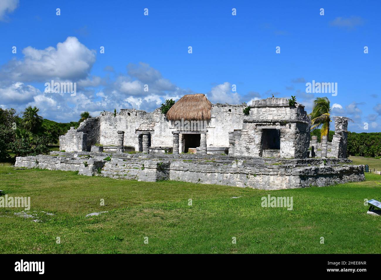 Temple of the Descending God (Templo del Dios Descendente), Mayan ruin ...