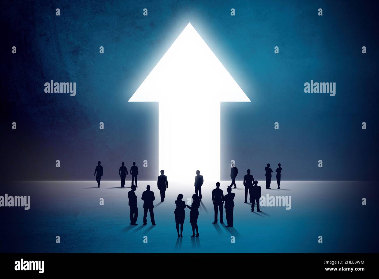 The Way Forward - Business Strategy Concept Stock Photo - Alamy