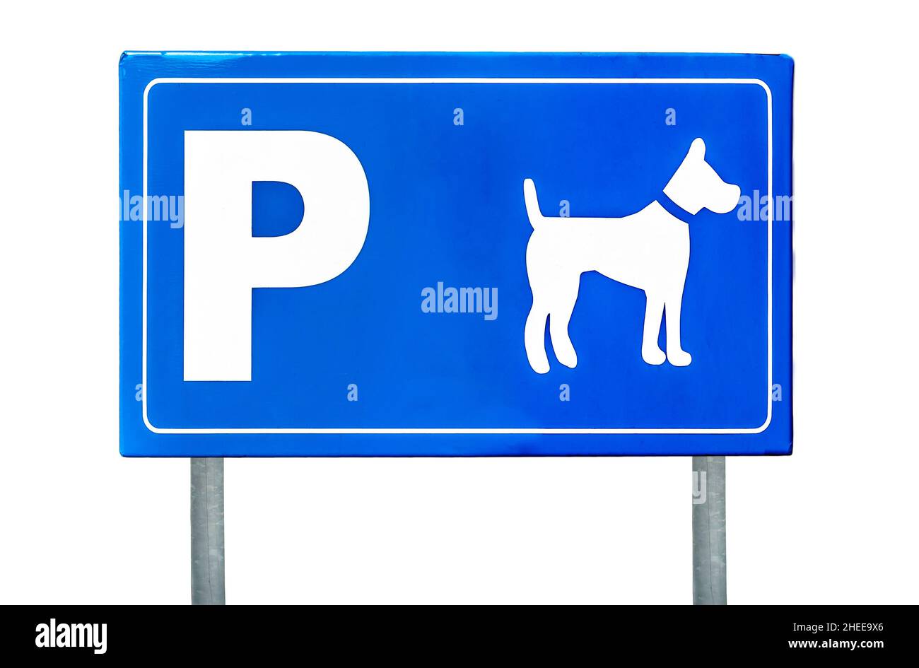 Triangle on rod road sign bus sto Stock Photo - Alamy
