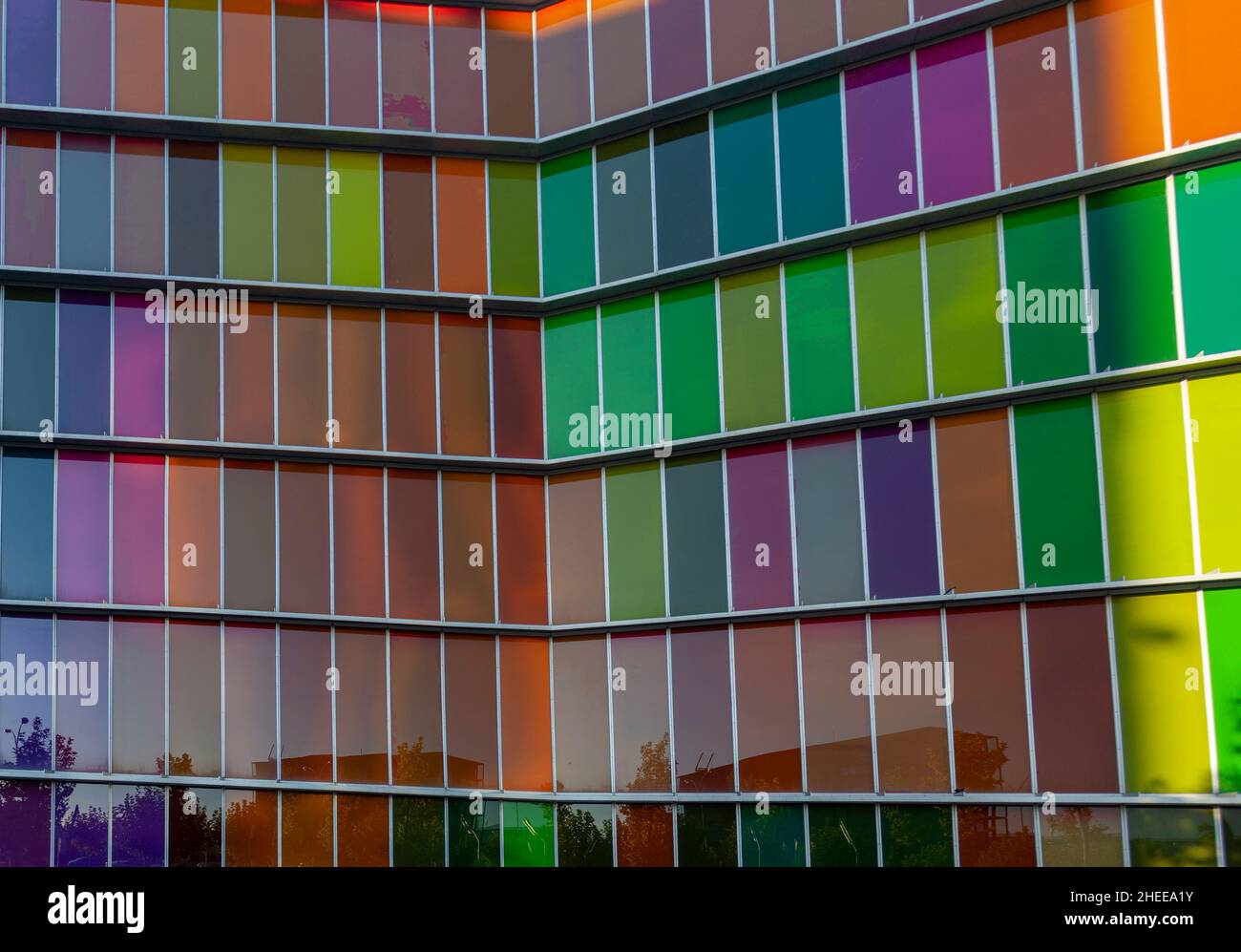 MUSAC, Contemporary art museum of Leon.Castilla y Leon, Spain Stock ...