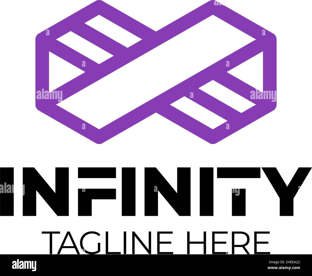 Letter X infinity loop logo icon design template elements Stock Vector ...