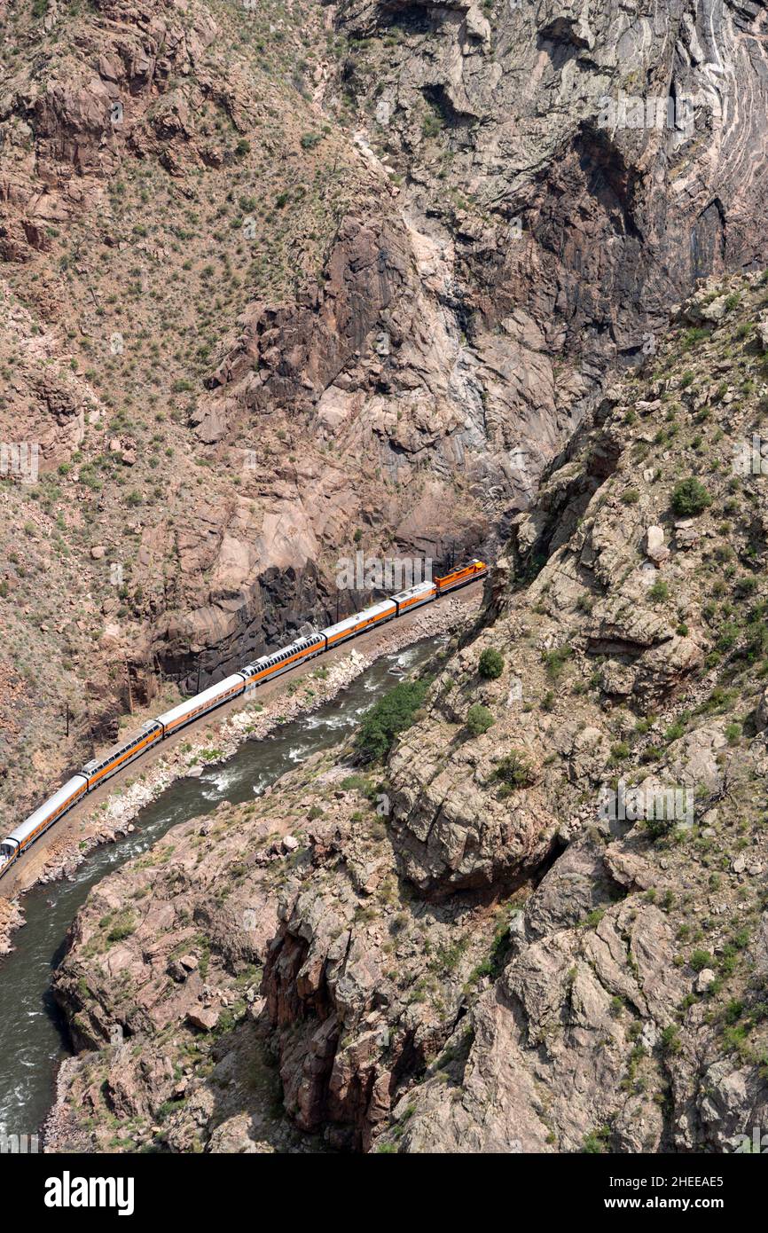 Royal gorge railroad hi-res stock photography and images - Alamy