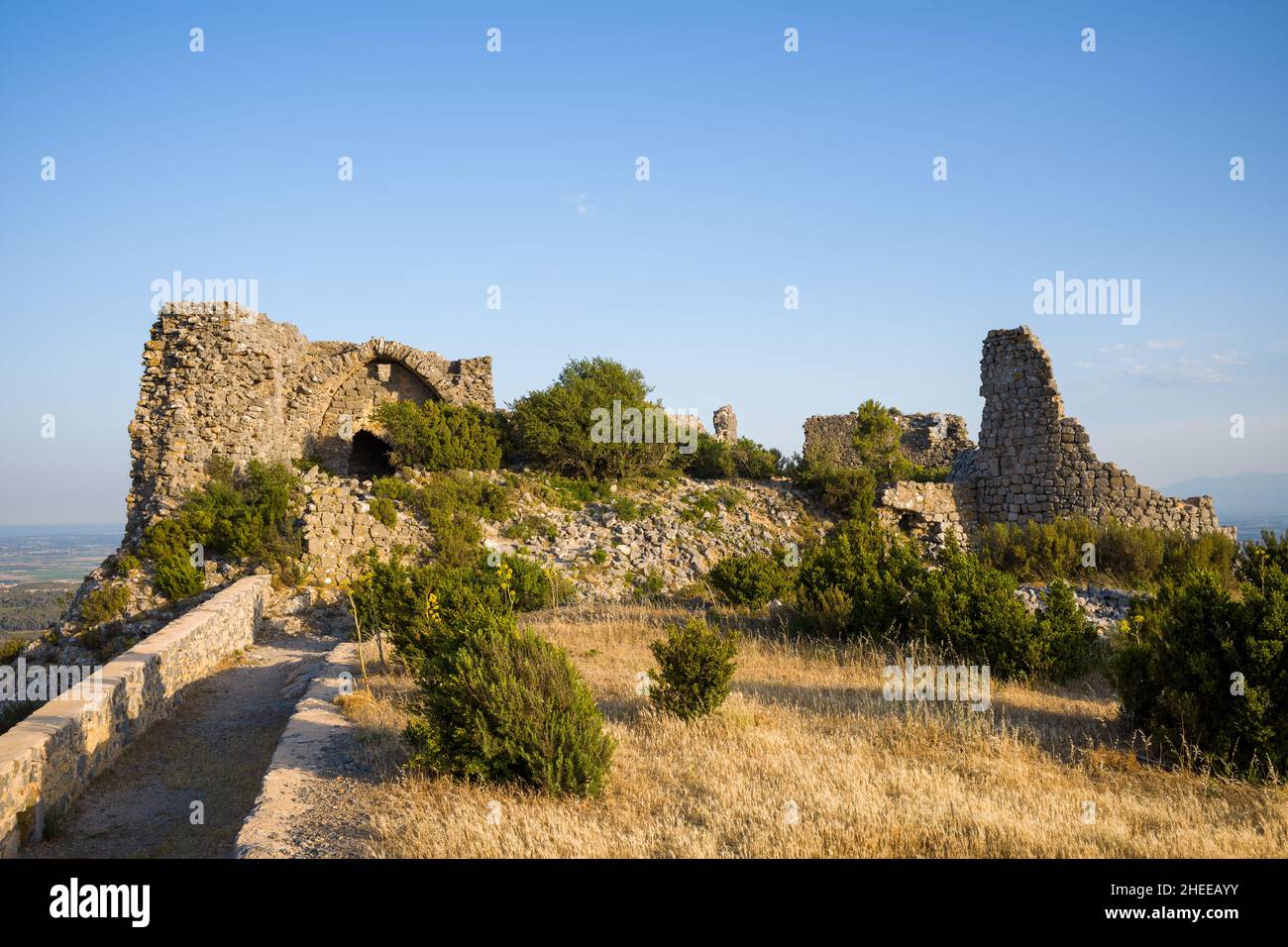This landscape photo was taken in Europe, in France, in Occitanie, in ...