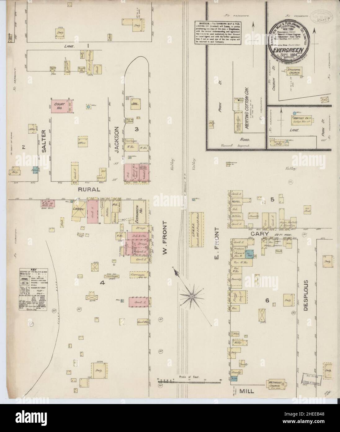 Evergreen map hi-res stock photography and images - Alamy