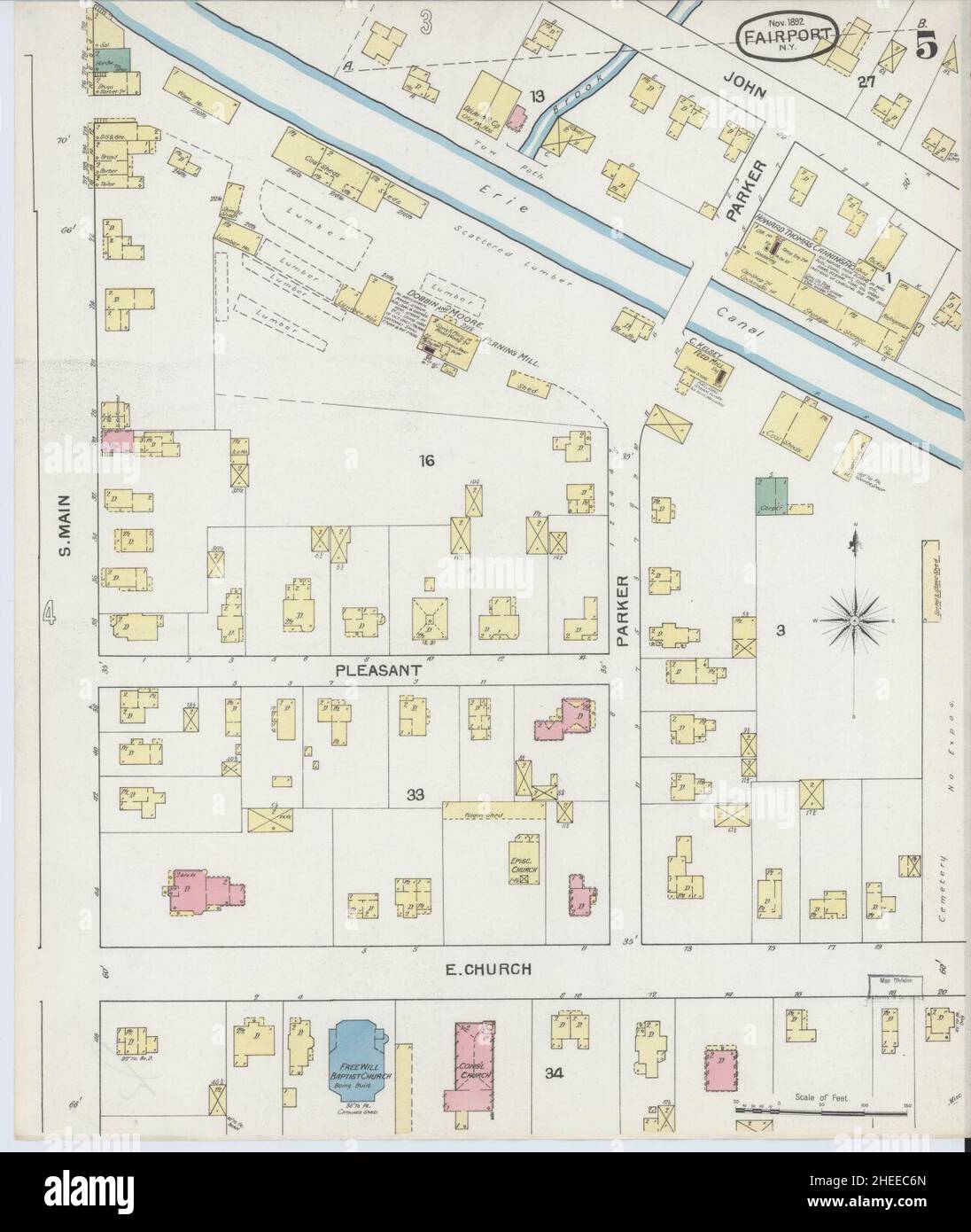 Fairport map hi-res stock photography and images - Alamy