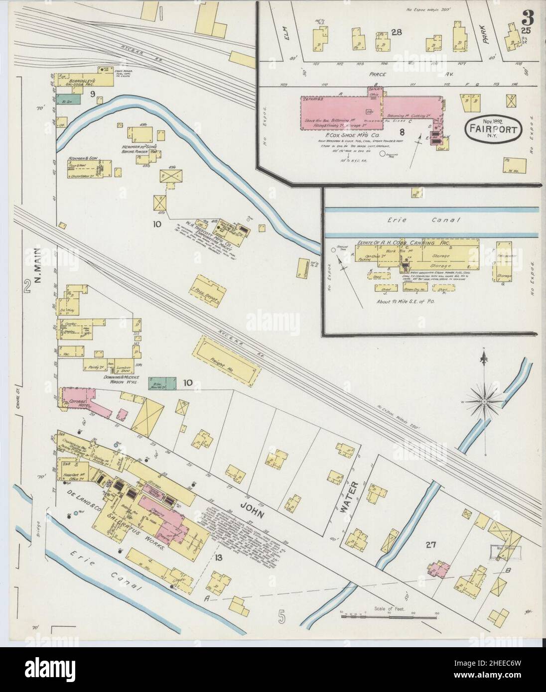 Map of fairport hi-res stock photography and images - Alamy