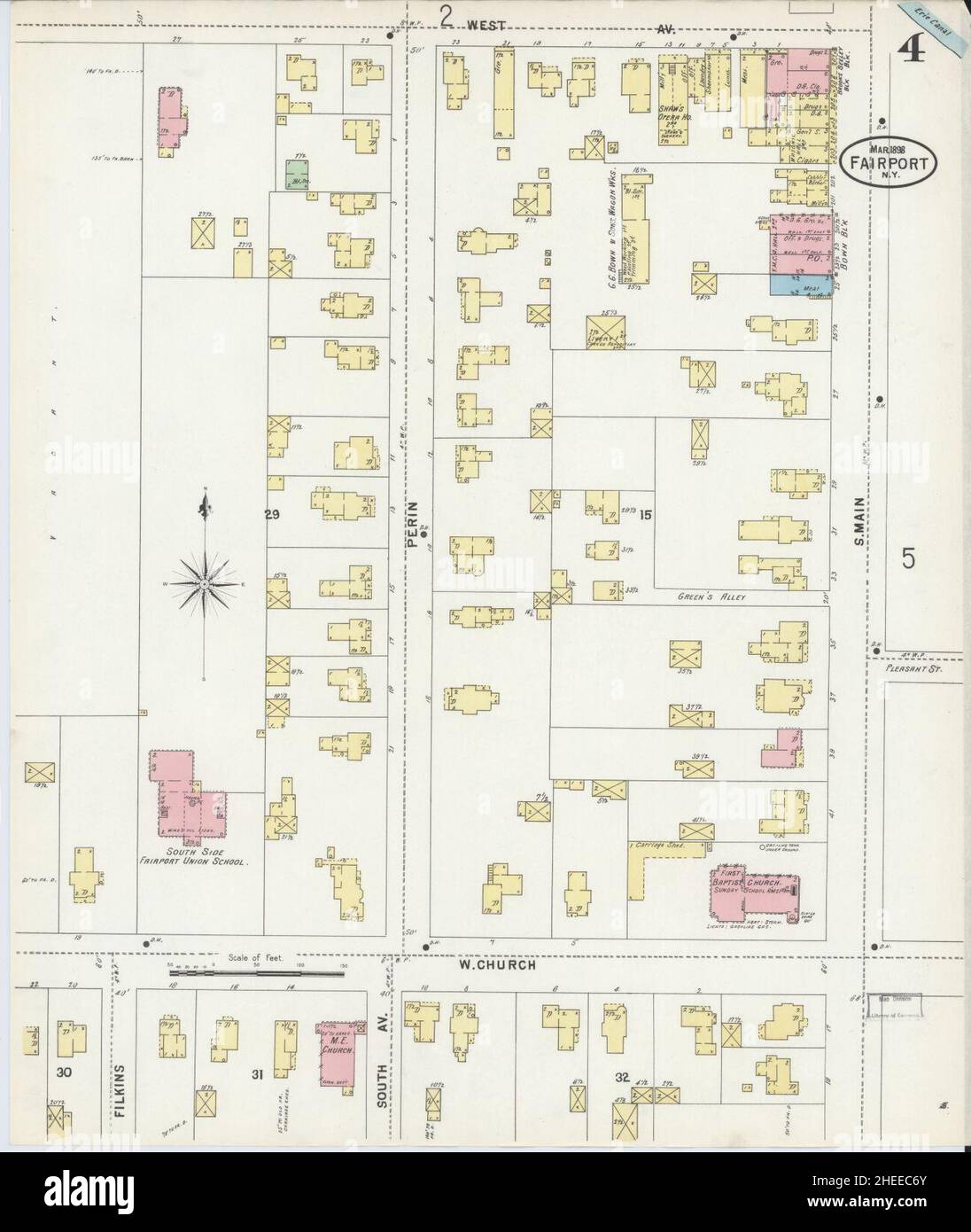 Map of fairport hi-res stock photography and images - Alamy