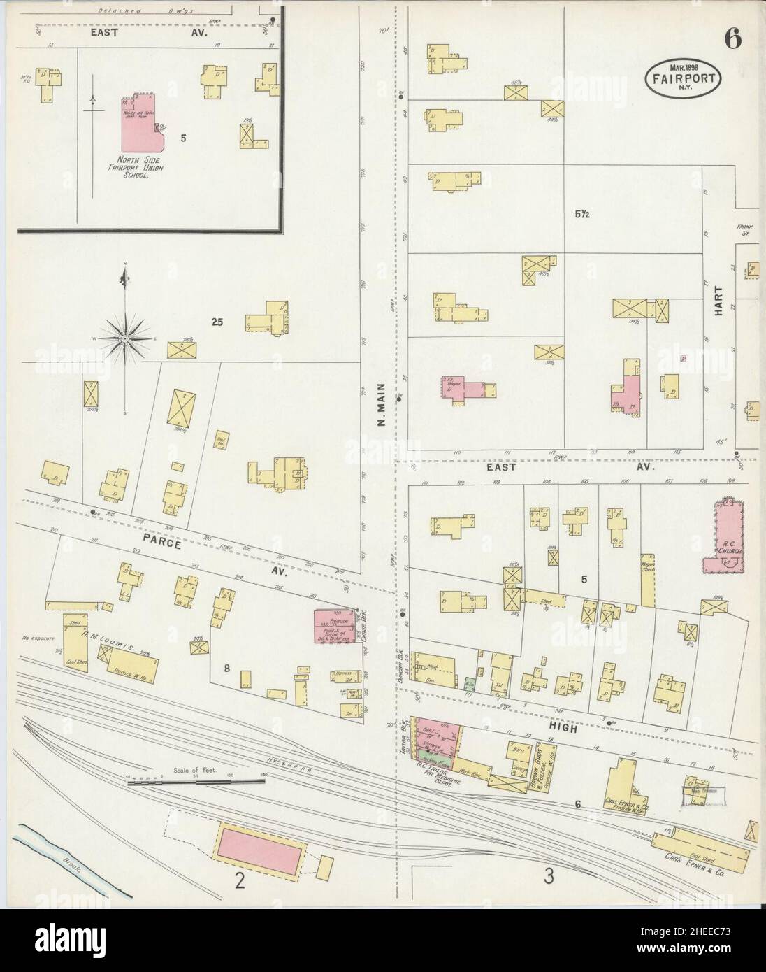 Map of fairport hi-res stock photography and images - Alamy