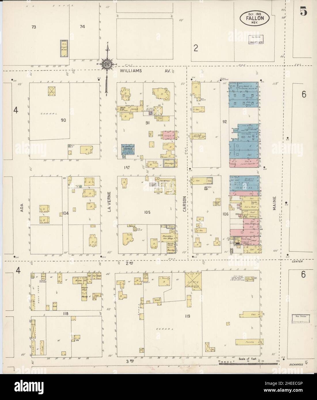 Churchill county nevada map hi-res stock photography and images - Alamy