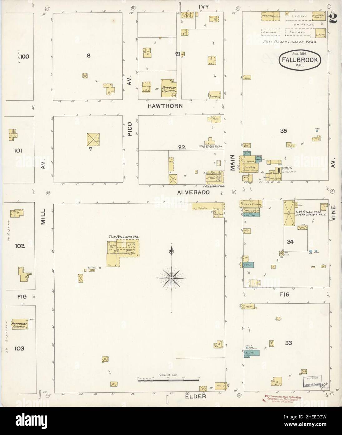 San diego county map hi-res stock photography and images - Alamy