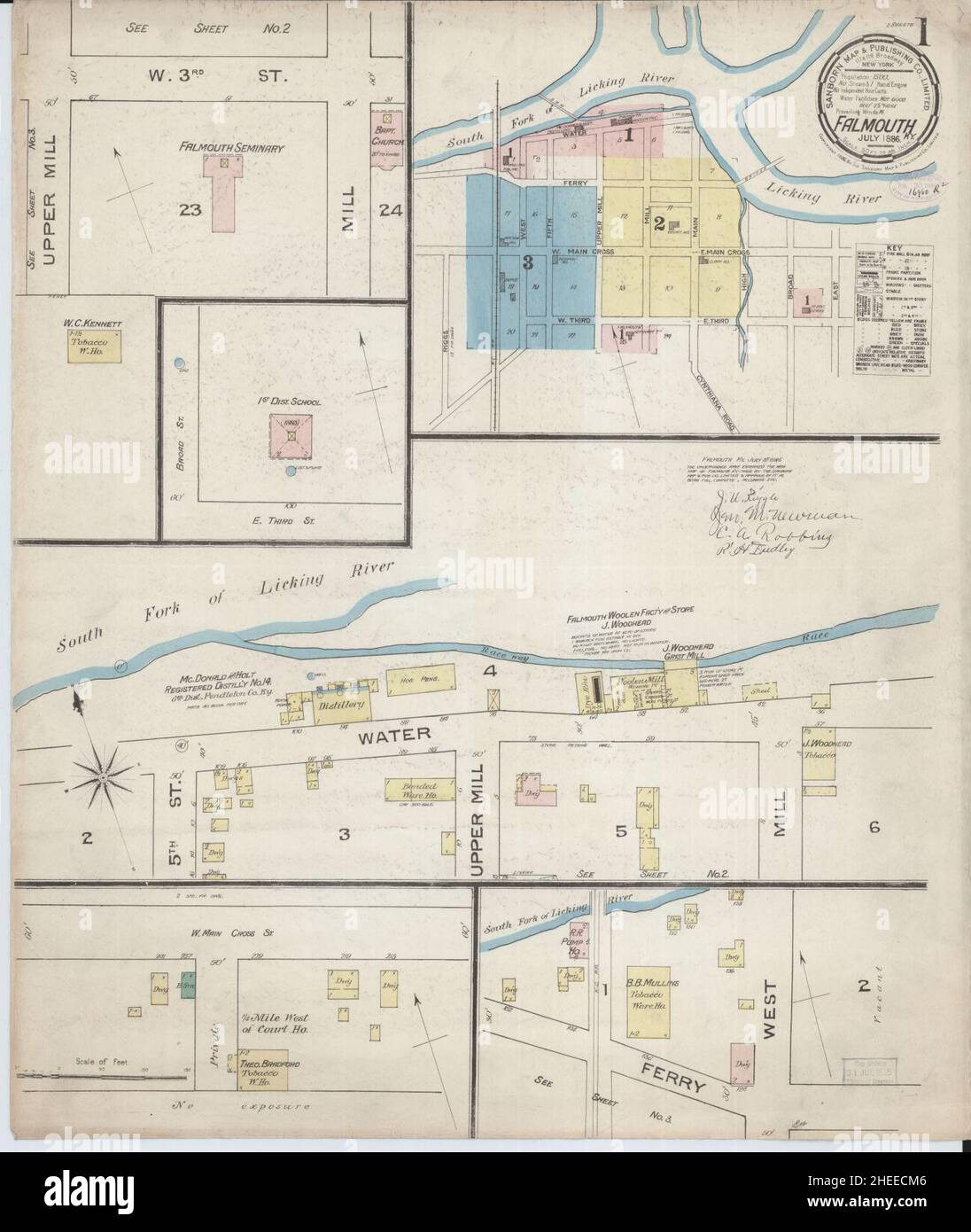 Pendleton county map hi-res stock photography and images - Alamy